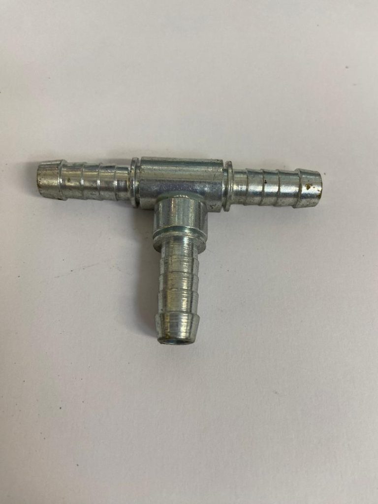 5/16 push on tee piece in steel | Stevson Motors